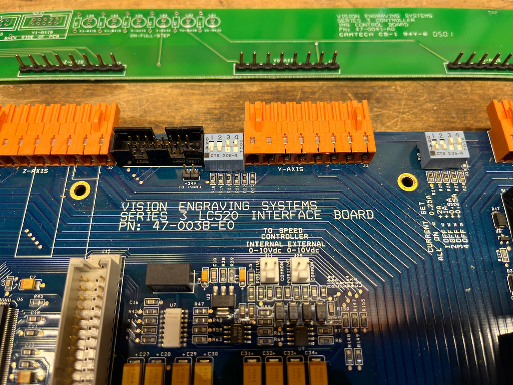 Vision Series 3 CNC Engraving Machine - Main PCB 47-0038-E0 – Strange ...