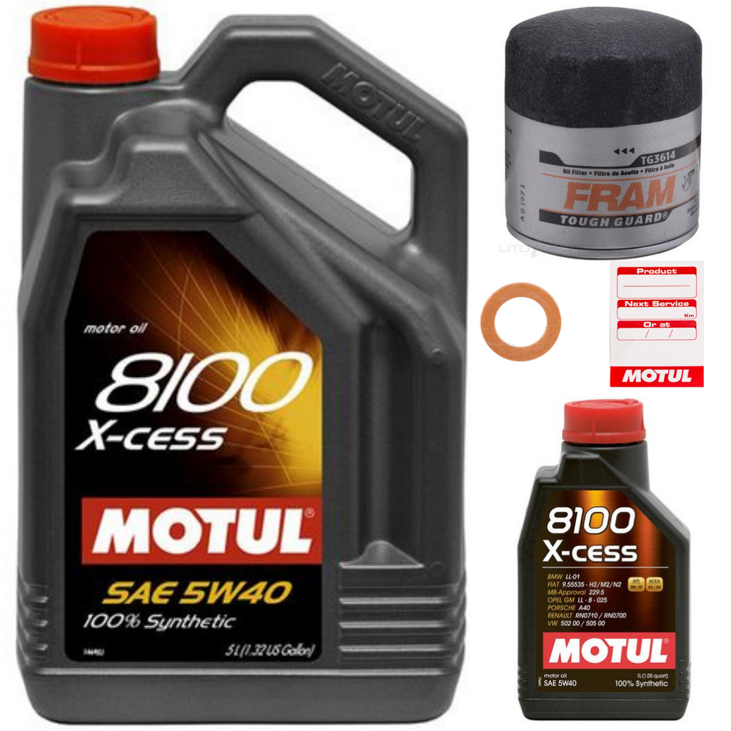 Toyota Verossa/Mark-II 2000-07 X110 X115 Motul Oil Service Kit ...