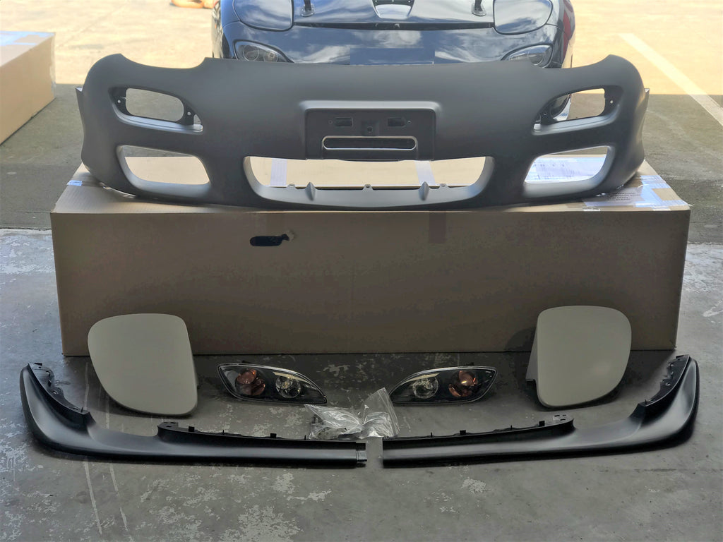 Mazda RX7 FD3S Series 8 Splitters – Strange Workshop